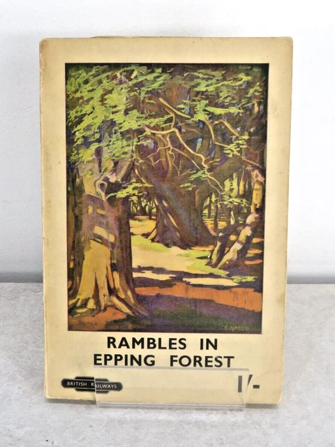 LNER RAILWAY ORIGINAL Publicity Guide Booklet 1930s Rambles In Epping ...