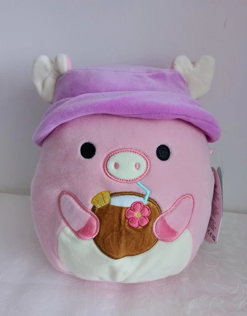 SQUISHMALLOWS PETER THE Pig BNWT 7.5"/18cm plush toy gift £11.50 ...