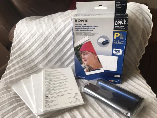SONY DPP COLOUR printer pack SVM-F120P for DPP-F series Part Box EUR 27 ...