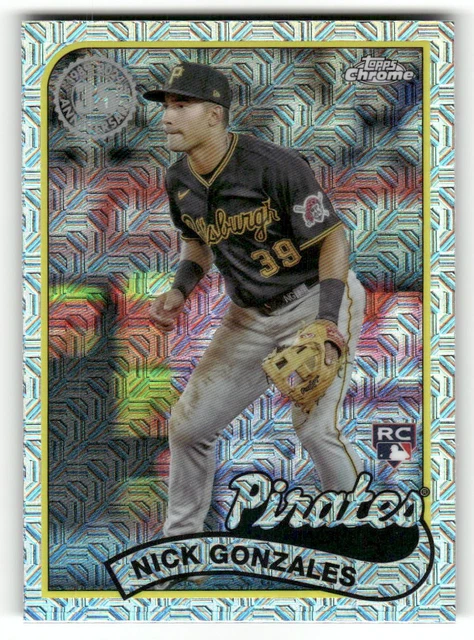 2024 TOPPS #2T89C-28 Nick Gonzales 1989 Topps 35e chrome (série deux ...