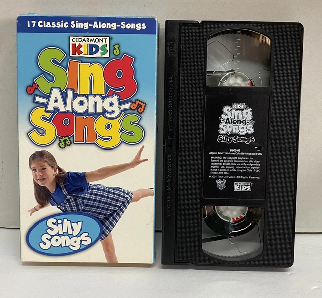 SING-ALONG SONGS SILLY Songs VHS 200 Cedarmont Kids Do Your Ears Hang ...