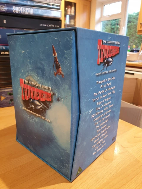 THUNDERBIRDS THE COMPLETE Series Limited Edition DVD Box Set Plus Extra DVD's £0.99 - PicClick UK