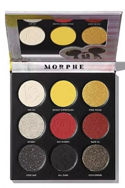 MORPHE X MICKEY Mouse Mini Eyeshadow 9 Shade Palette Limited Edition ...