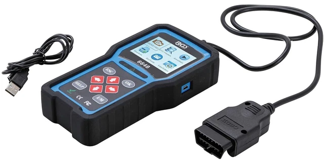 BGS 6648 FEHLER-DIAGNOSEGERÄT, Klartext-Fehlercode, Auto-Scanner OBD 2 (EOBD) EUR 59,99 ...