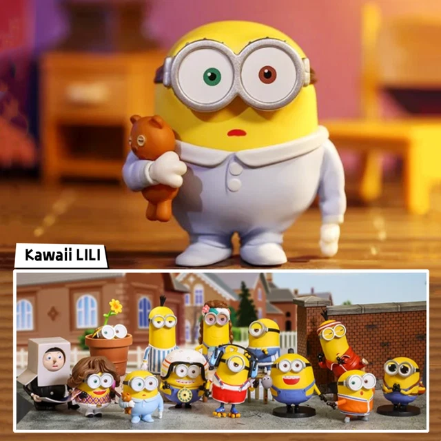 POP MART X Minions 2 Series The Rise of Gru Mini Figurine Pet Rock Otto ...