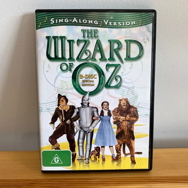 THE WIZARD OF Oz DVD Sing-Along Version 2-Disc Special Edition 1939 VGC ...
