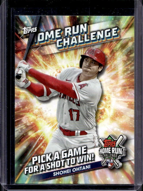 2024 TOPPS SERIES 1 Shohei Ohtani Home Run Challenge senza graffi #HRC ...