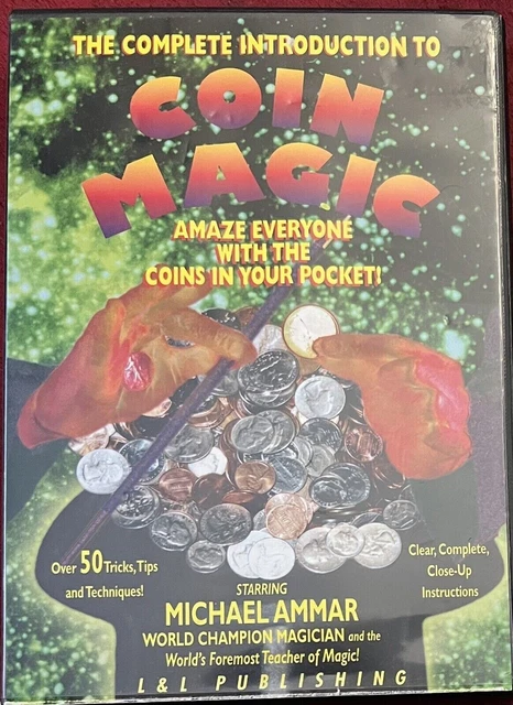 THE COMPLETE INTRODUCTION TO COIN MAGIC by Michael Ammar DVD World ...
