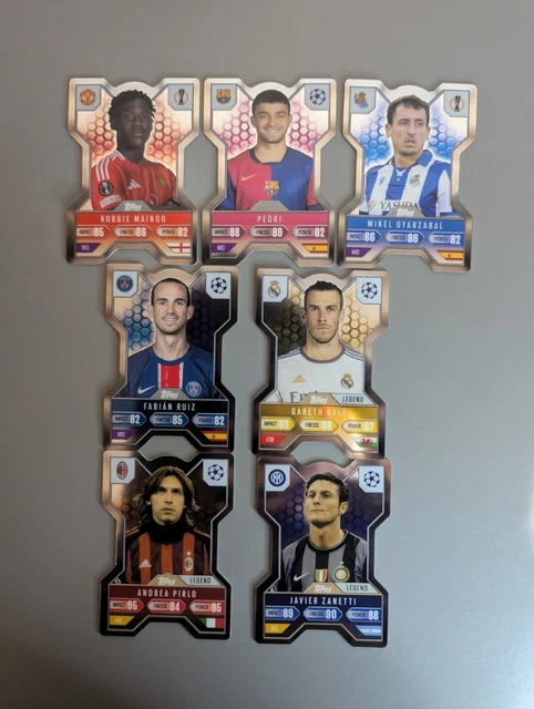 TOPPS MATCH ATTAX Extra 2024/2025 2025 CHROME X SHIELDS - 7/9 Different Cards £15.00 - PicClick UK