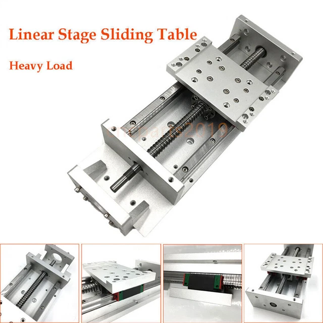 XYZ AXIS CNC 100-1000mm Linear Rail Sliding Table Cross Slide Module ...