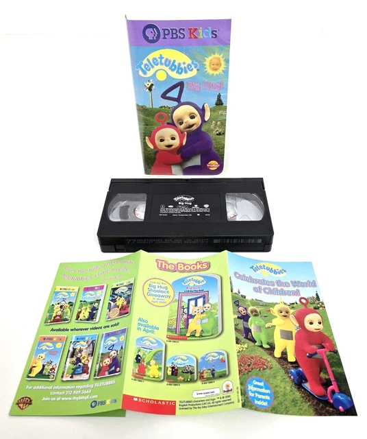 TELETUBBIES BIG HUG VHS Tape 1999 PBS Kids Classic Vol 6 Kids Cartoon ...
