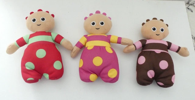 IN THE NIGHT Garden Talking Tombliboos Plush Soft Toys Set Ooo Eee Unn ...