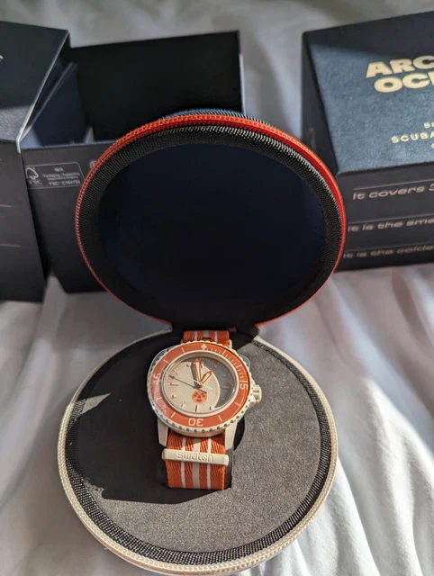 BLANCPAIN X SWATCH Scuba Fifty Fathoms Collection Arctic Ocean ...