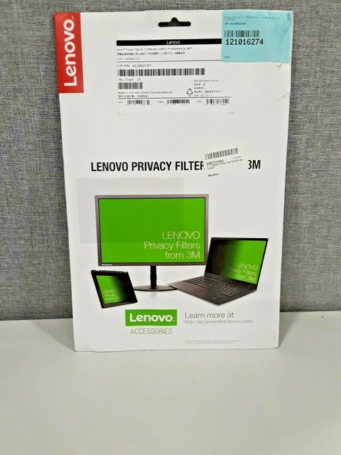 LENOVO W9 LAPTOP Privacy Filter from 3M Black, For 13.3" Widescreen LCD ...