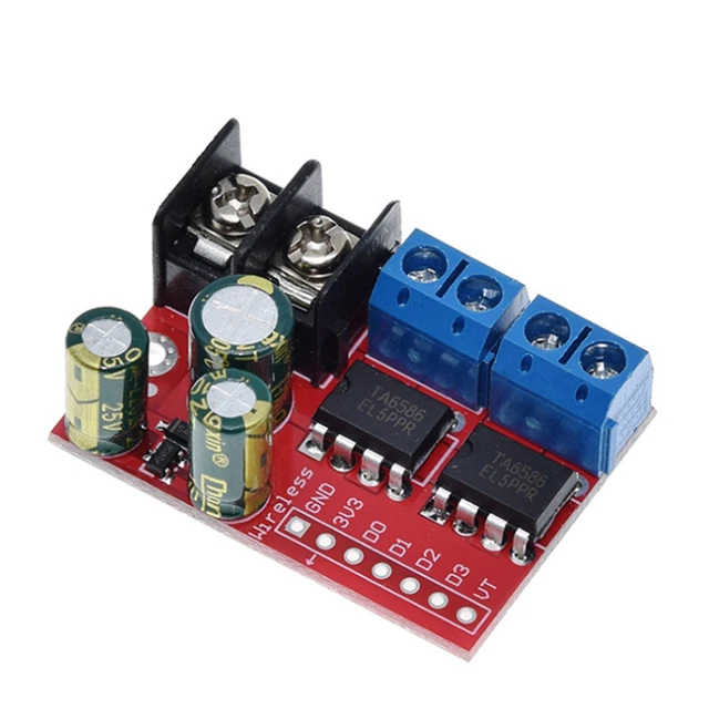 5a Dual Dc Motor Drive Module Reverse Pwm Speed Regulation H Bridge