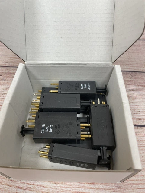 LOT 10 CIRCA Telecom® C3B1E BAL Surge Protection Module 5 Pin 3 Element ...