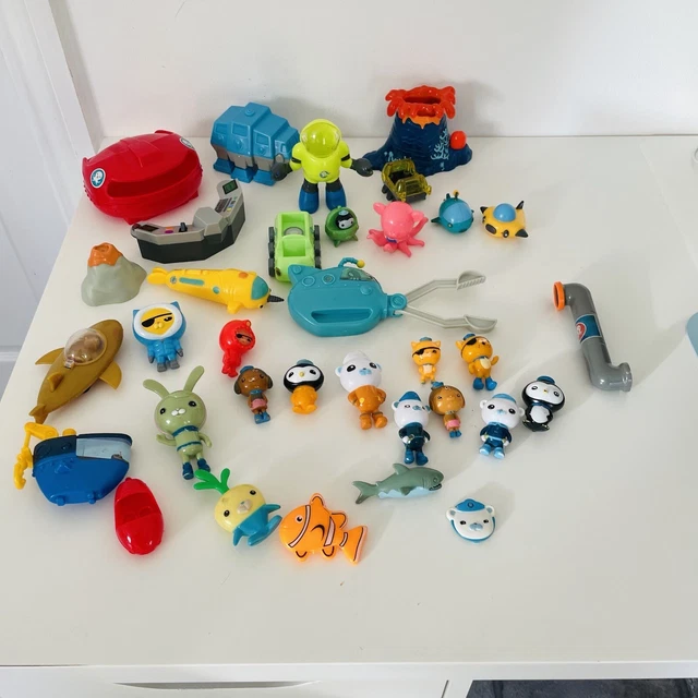 CBEEBIES OCTONAUTS OFFICIAL Magazine Toys Bundle Figures Gups ...