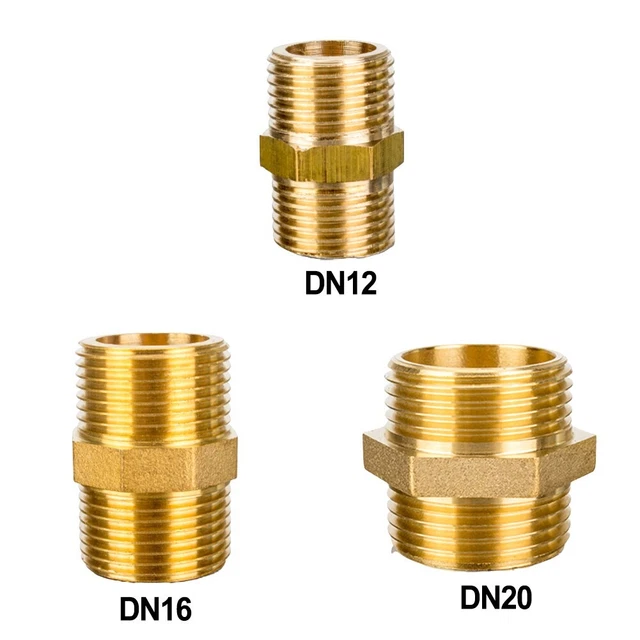 FLACHDICHTUNGS KOMPENSATORROHR SOLAR Messing Doppel Nippel DN12 DN20 / 1/2 1 EUR 3,65 - PicClick DE