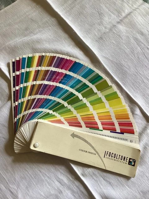NUANCIER FOCOLTONE COLOUR System, imprimerie typographie EUR 50,00 ...