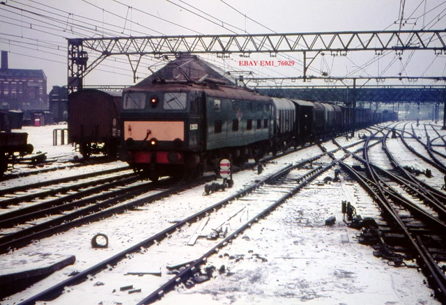 ORIGINAL 35MM SLIDE: Class 76 E26029 @ Guide Bridge 1968 £4.99 ...
