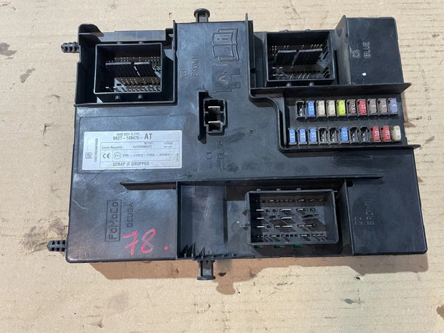 FORD TRANSIT CUSTOM Mk8 Bcm Body Control Module Drff Bk2T14B476 #78R £ ...