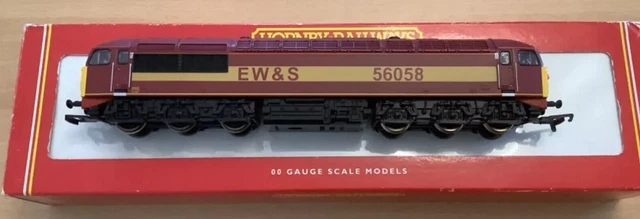 HORNBY 00 GAUGE Class 56 56058 'EWS' R2075. Boxed. suit Bachmann Lima £ ...