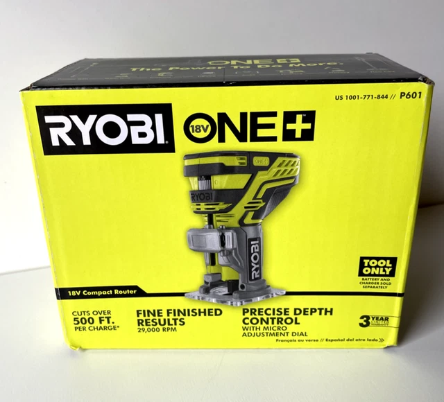 RYOBI ONE+ 18V Lithium-ion Cordless Fixed Trim Router 8774 £75.00 ...