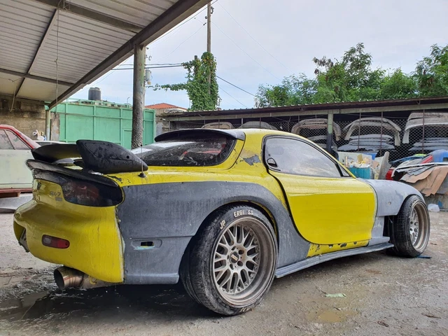 FD3S RX7 FEED Style Side Skirts FRP JDM Splitter Steps EUR 222,49 ...