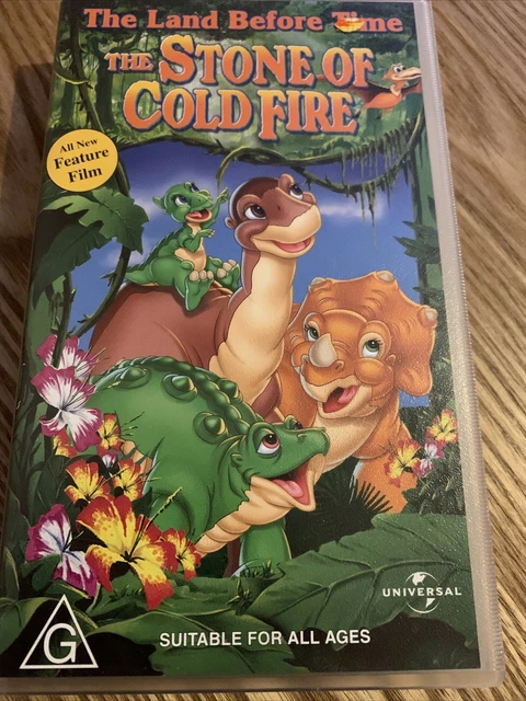 THE LAND BEFORE Time VII : The Stone Of Cold Fire (Children's Vhs Video ...