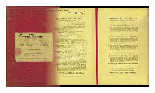 STANFORD, EDWARD (1856-1917) Stanford's Map of British South Africa 1896 First E £118.45 ...