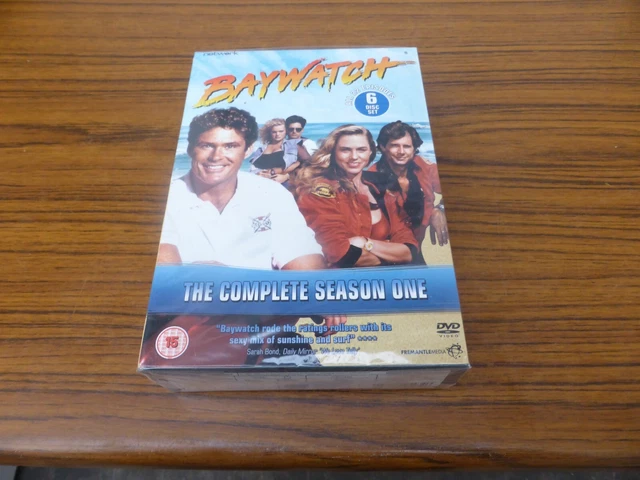 BAYWATCH THE COMPLETE Season 1 DVD Box Set - David Hasselhoff Series ...