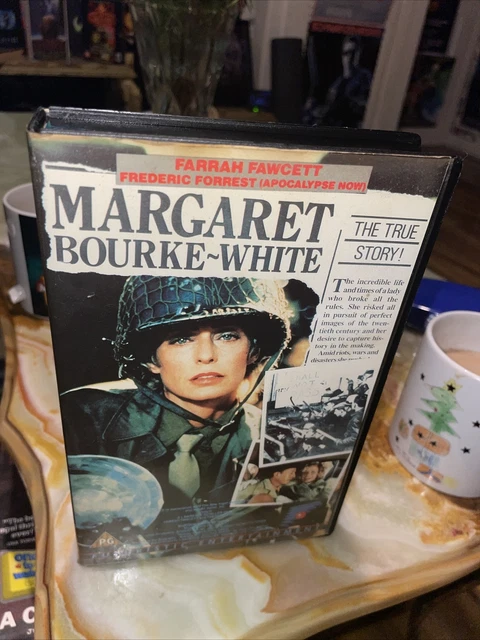MARGARET BOURKE WHITE Vhs Video Big Box Ex Rental Starring Frederic ...