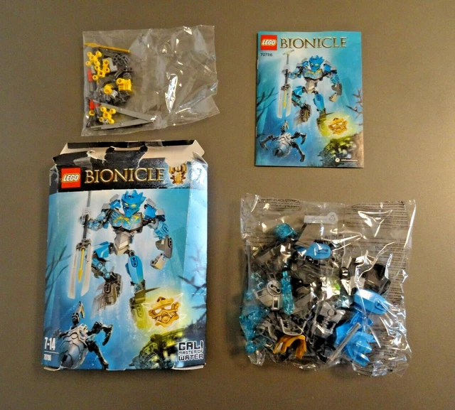 BOITE LEGO BIONICLE GALI MASTER OF WATER 70786 2015 complet EUR 25,00 ...