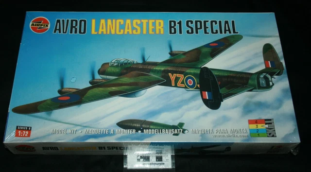 AIRFIX AVRO LANCASTER B1 Special 1:72 scale model kit 08006. Grand Slam ...