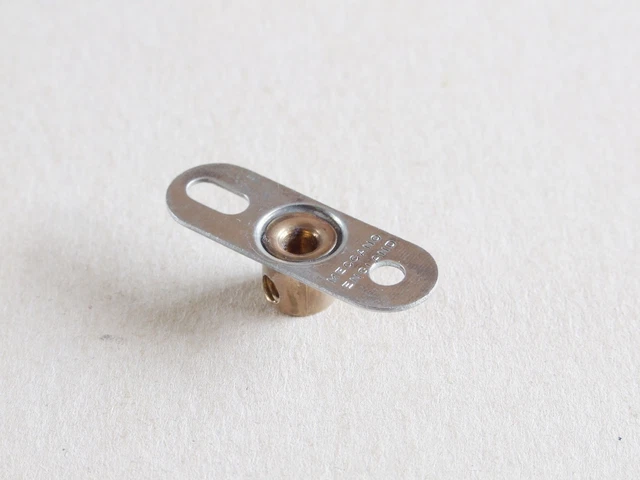 MECCANO DOUBLE ARM Crank Part 62b Zinc Plated Stamped ME Slight Tarnish ...