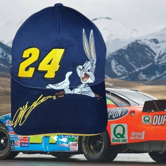 VINTAGE DUPONT MOTORSPORTS NASCAR Looney Tunes Jeff Gordon 24 Bugs ...