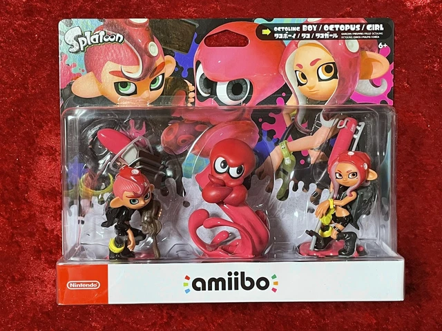 AMIIBO SPLATOON TACO Girl Octopus Taco Boy Triple Set Nintendo Japon ...
