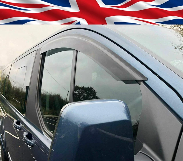 FOR FORD TRANSIT Custom 2012 On Stx Wind Deflectors - Visors - External ...