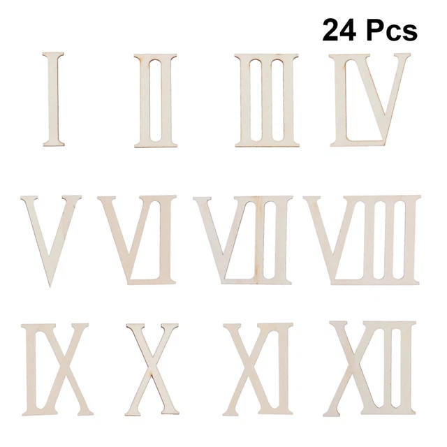 24 PCS/2 ROOM Numbers Handmade Wedding Ornaments Gift Decoration £9.35 ...