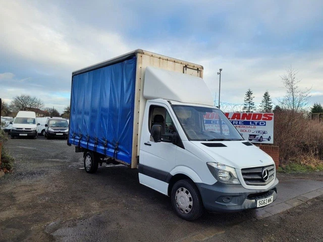 2014 ON 63 Plate Mercedes-Benz Sprinter 313Cdi Lwb Curtain Sider No Vat ...