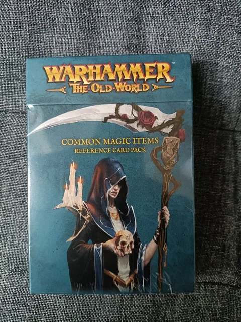 WARHAMMER THE OLD World Magic Items Card Pack. New. Limited Edition ...