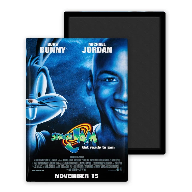 SPACE JAM AFFICHE film cinéma-Magnet Frigo 54x78mm EUR 4,99 - PicClick FR