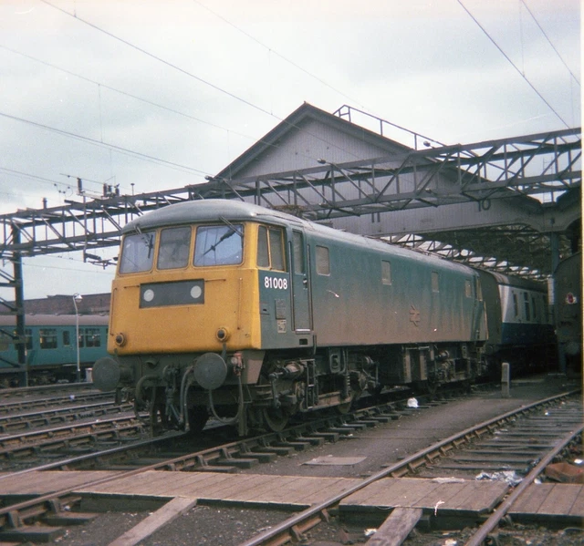 ORIGINAL railway negative class 81/008 1974 £4.99 - PicClick UK