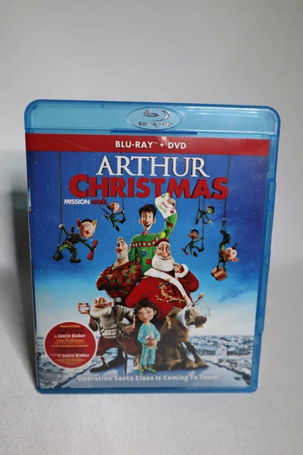 ARTHUR CHRISTMAS - (2 discs) Blu-ray / DVD - Animation $7.99 - PicClick CA