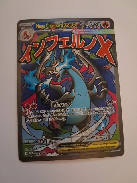 MEGA CHARIZARD X ex NM/M Pokemon Mega Evolutions Promo MEP 023 £44.48 ...