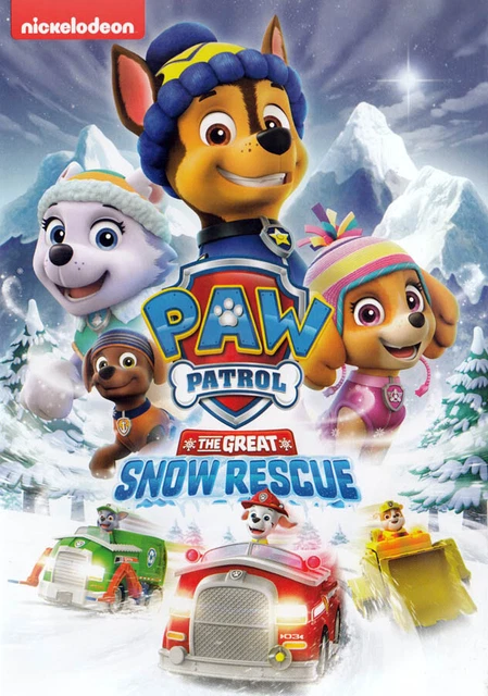 PAW PATROL - The Great Snow Rescue (Dvd) $20.99 - PicClick CA