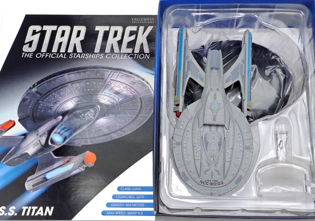 STAR TREK EAGLEMOSS Raumschiff Collection Uss Titan Ncc-80102 ...