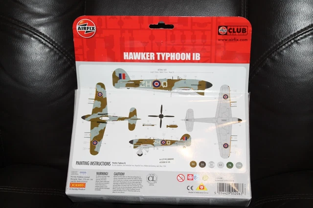 AIRFIX 1/72 HAWKER Typhoon IB sealed box model kit £16.13 - PicClick UK