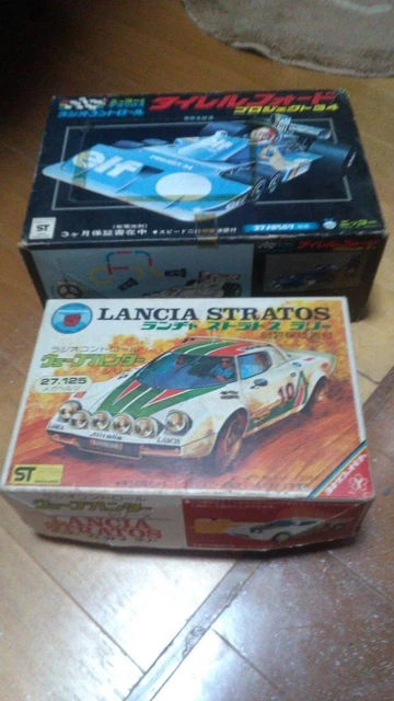 RADIO-CONTROLLED CAR VINTAGE Lancia Stratos Tyrrell Ford Yonezawa Nikko ...