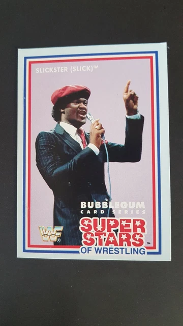 SLICK WWE WWF WCW Wrestling 1989 Superstars Scanlens Card $6.00 ...